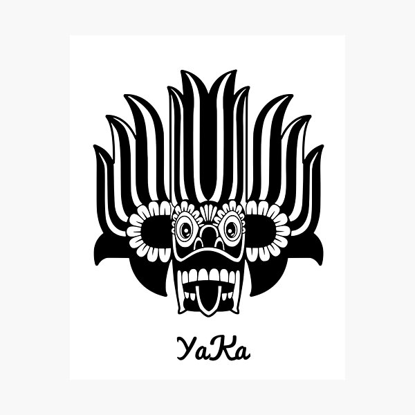 "Sri Lankan Yaka " Photographic Print for Sale by UJMart | Redbubble