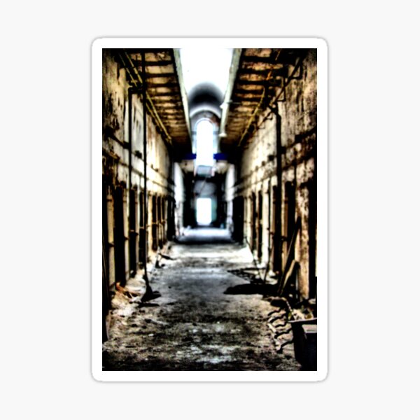 "Cell Block" Sticker for Sale by fotokmcc | Redbubble