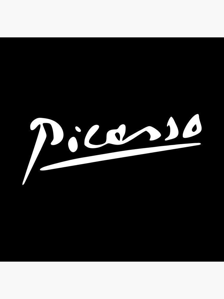 "Logo Pablo Picasso" Poster for Sale by reganquiel | Redbubble