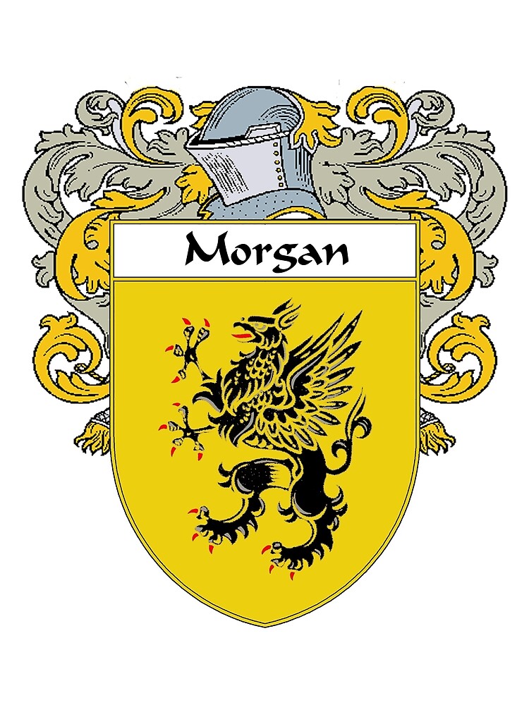 "Morgan Coat of Arms/Family Crest" Metal Print by IrishArms | Redbubble