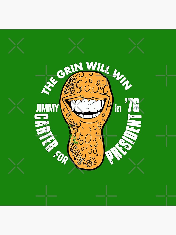 "JIMMY CARTER ))(( Vintage Presidential Grin Campaign" Pin for Sale by ...