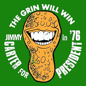"JIMMY CARTER ))(( Vintage Presidential Grin Campaign" Pin for Sale by ...