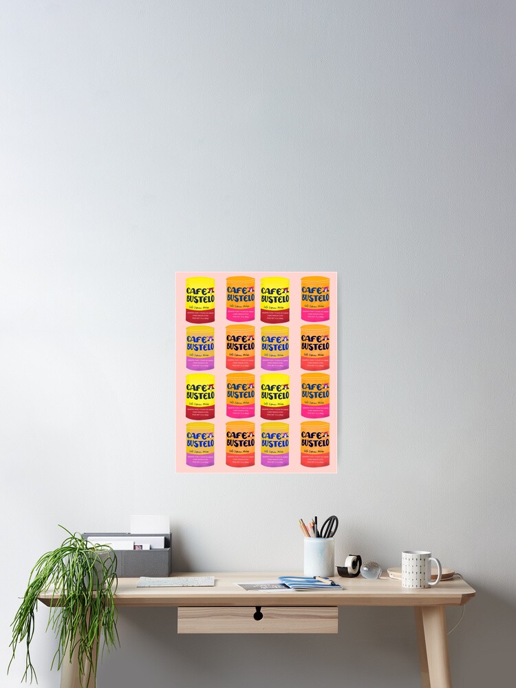 "Colorful Coffee" Poster for Sale by Teresa Lopez-Jones | Redbubble