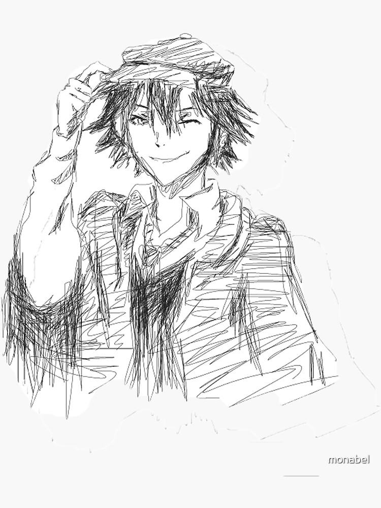 "Ranpo Edogawa" Sticker by monabel | Redbubble