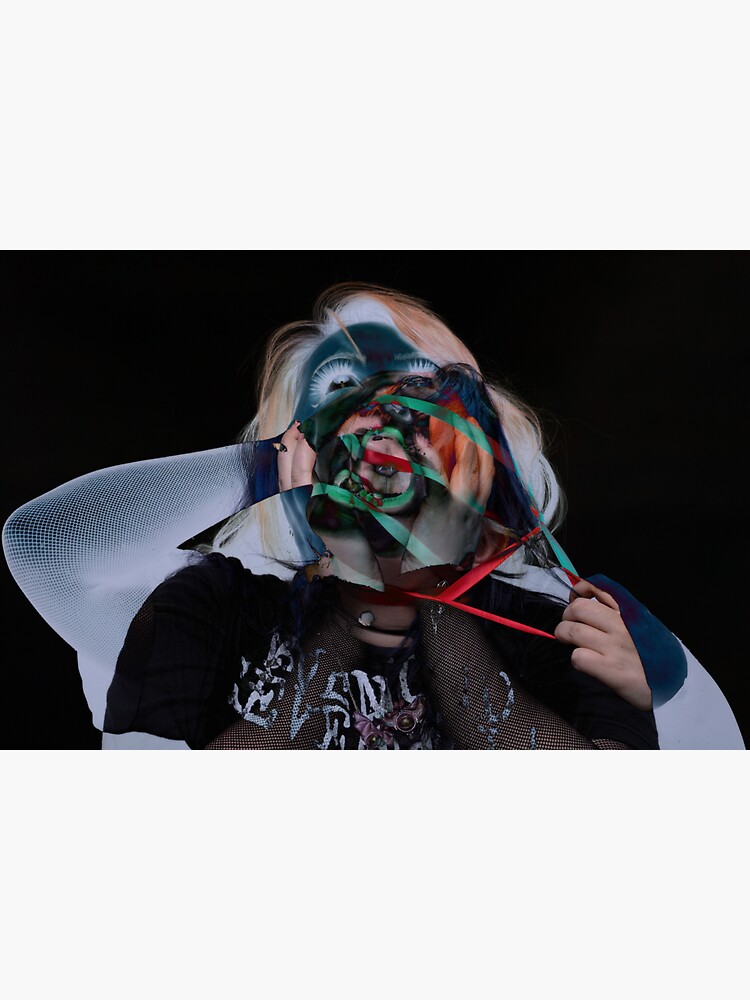 "Inverted horror" Sticker for Sale by 12MITCHELLs | Redbubble