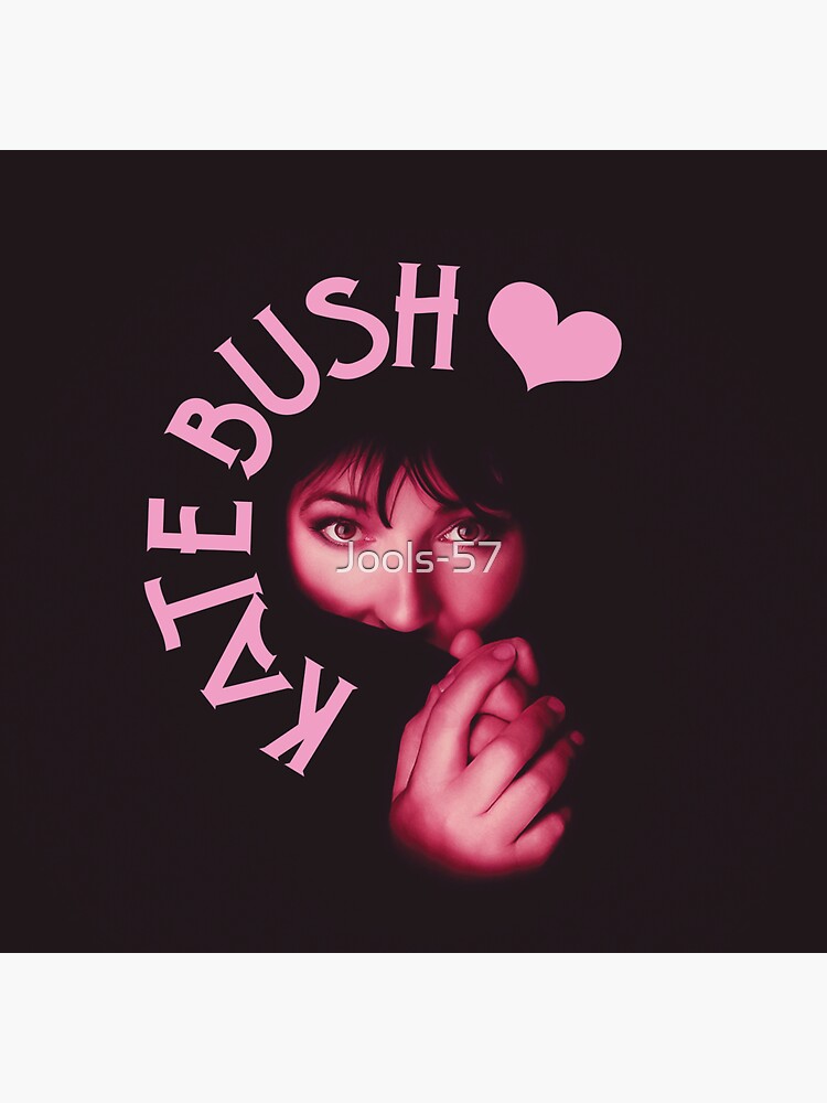 "Kate Bush" Sticker for Sale by Jools-57 | Redbubble