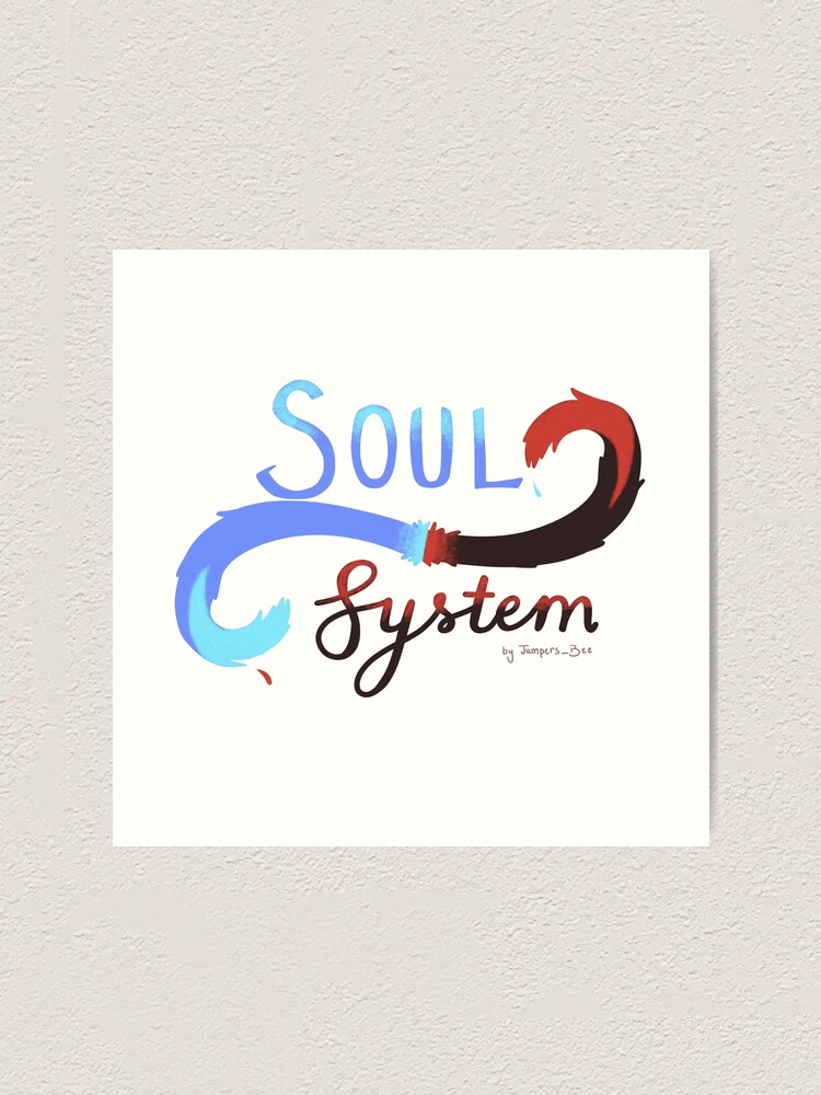 "Soul System Webtoon Logo" Art Print for Sale by JumpersBee | Redbubble