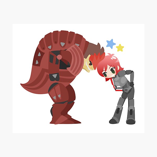 "Mass Effect - Wrex and Shepard" Photographic Print for Sale by ...
