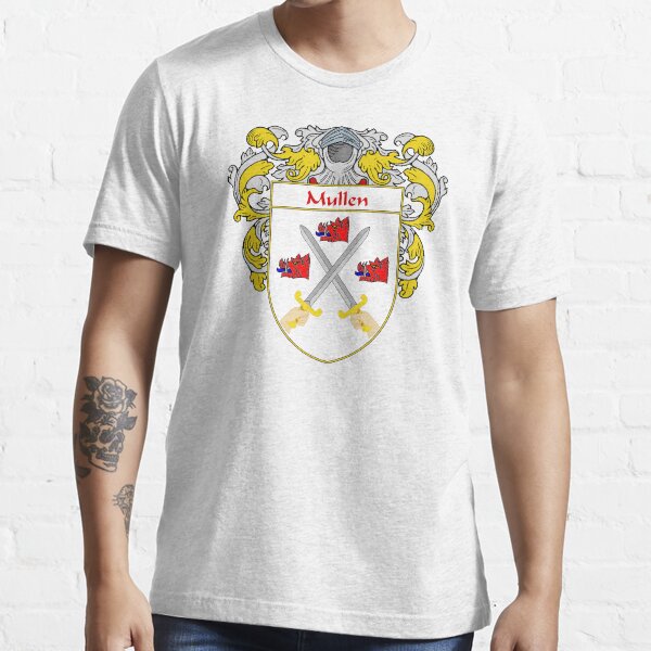 "Mullen Coat of Arms/Family Crest" T-shirt for Sale by IrishArms ...