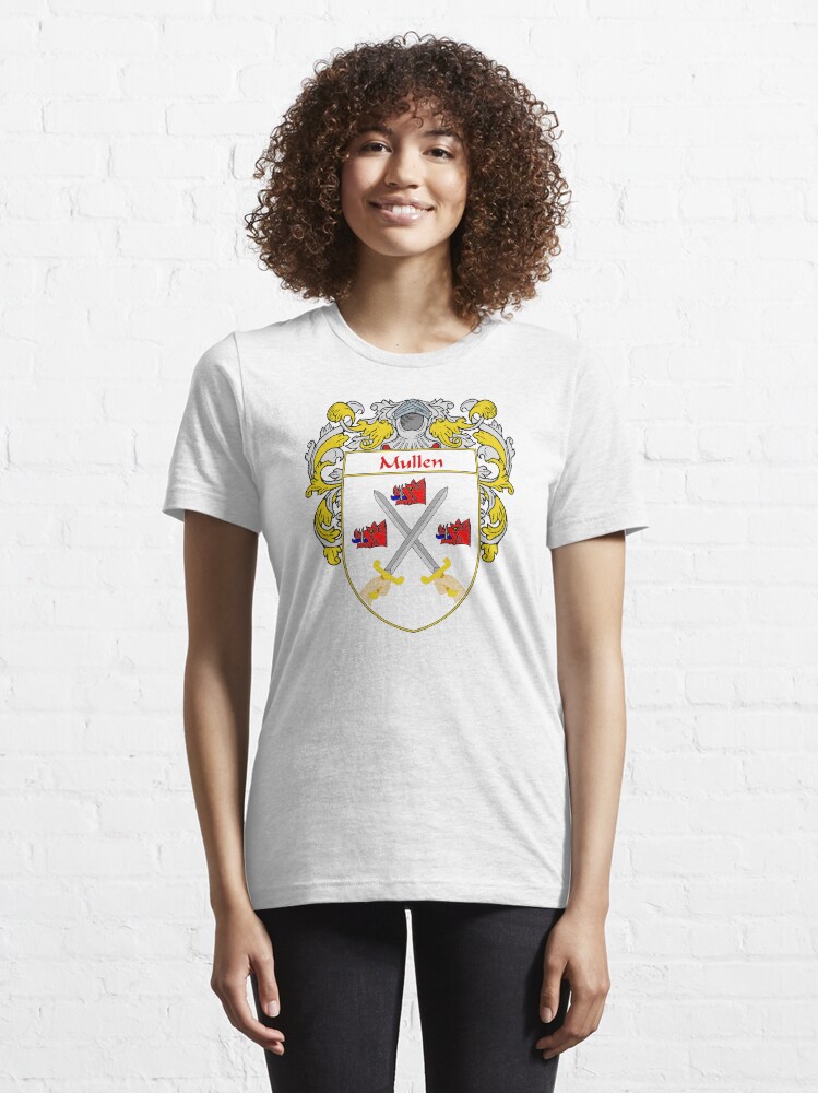 "Mullen Coat of Arms/Family Crest" T-shirt for Sale by IrishArms ...