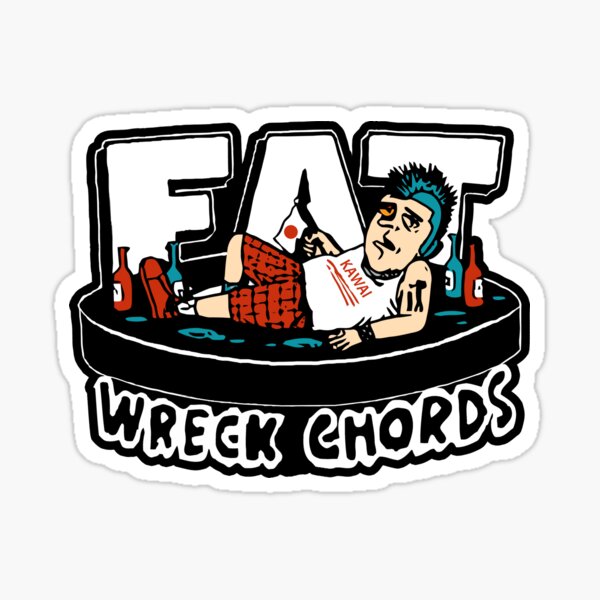 "Fat Kawaii Wreck" Sticker by saberska | Redbubble