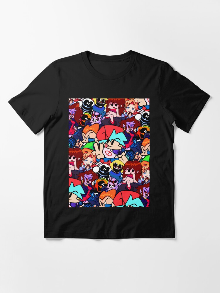 "Friday Night Funkin Collage" T-shirt for Sale by excusememood ...