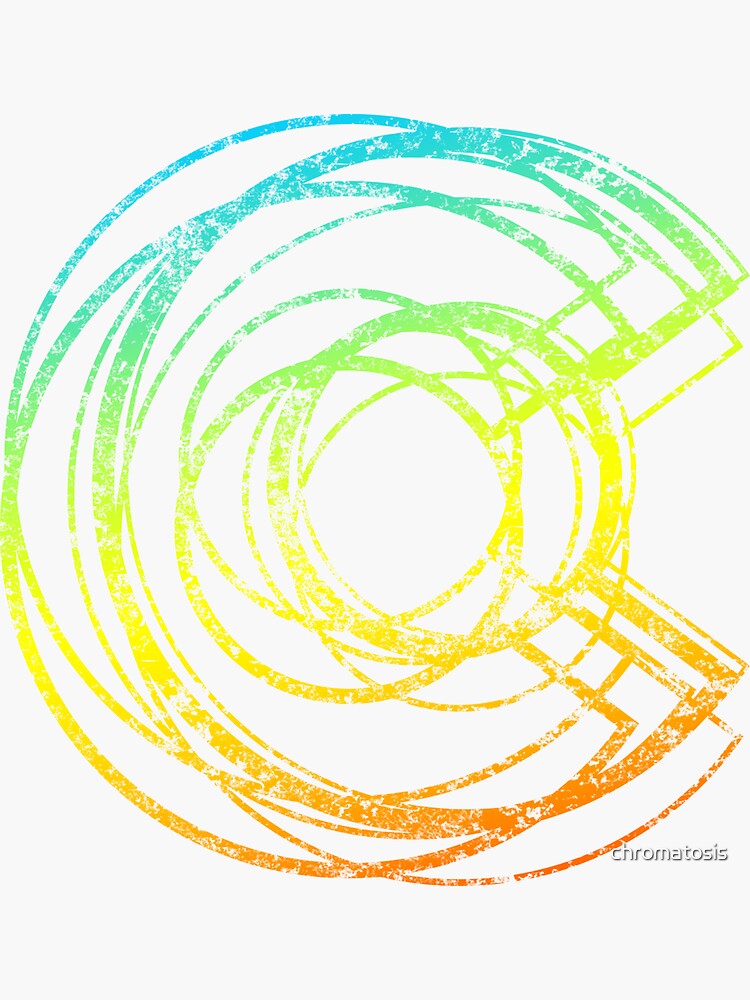 "colorado chill c" Sticker for Sale by chromatosis | Redbubble