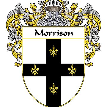 "Morrison Coat of Arms/Family Crest" Sticker for Sale by IrishArms ...