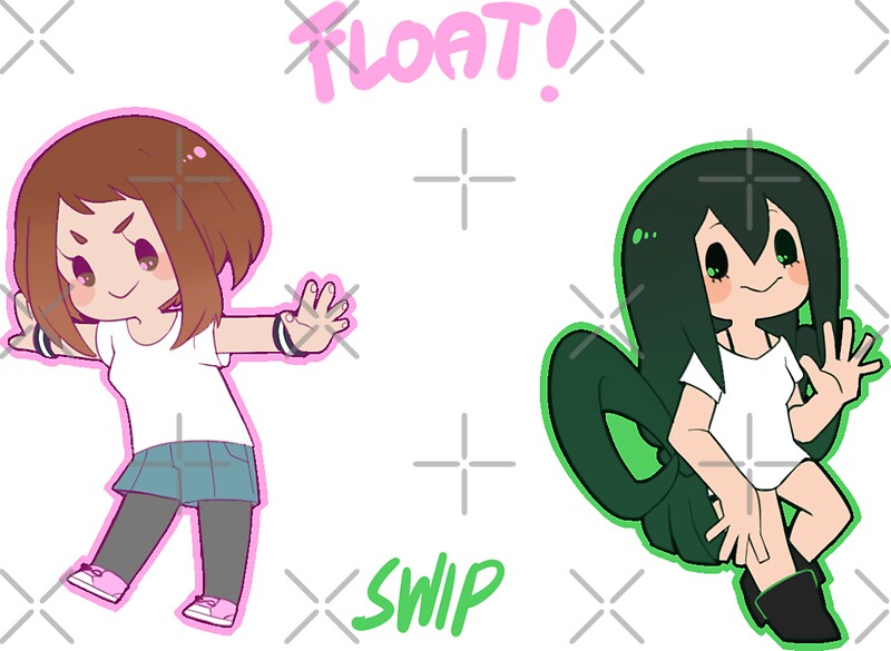 Tsuyu Asui: Stickers | Redbubble