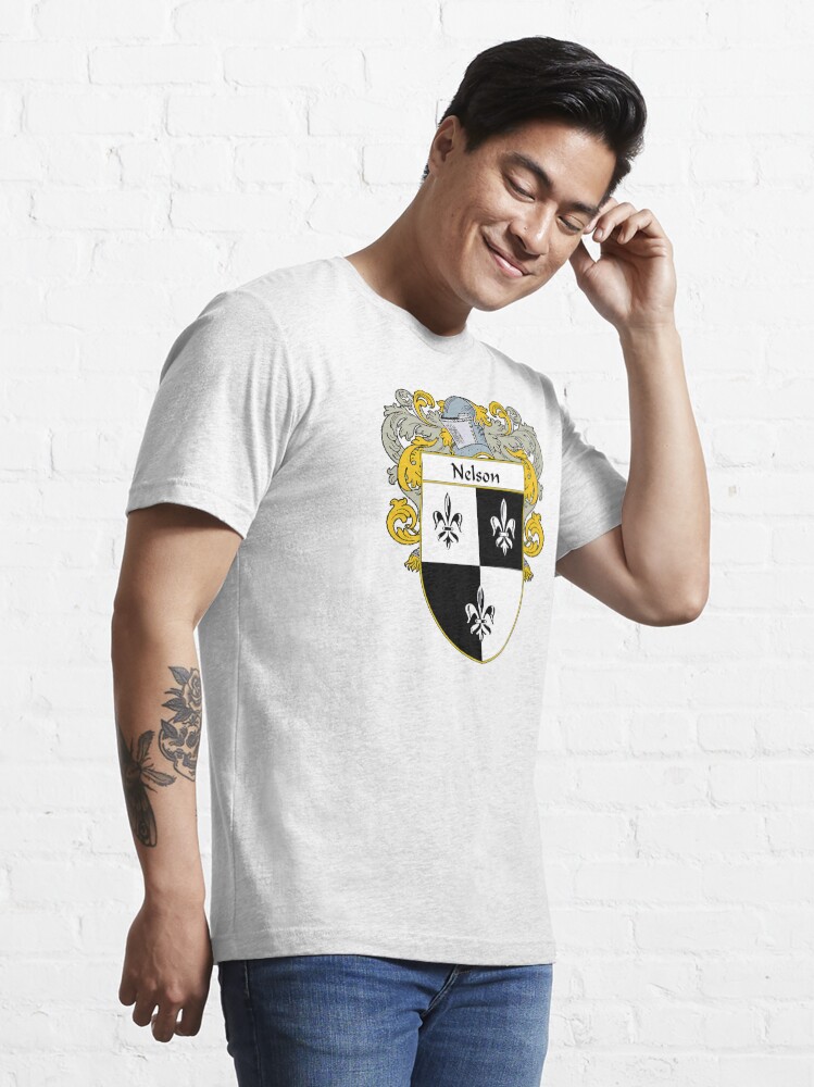 "Nelson Coat of Arms/Family Crest" T-shirt for Sale by IrishArms ...
