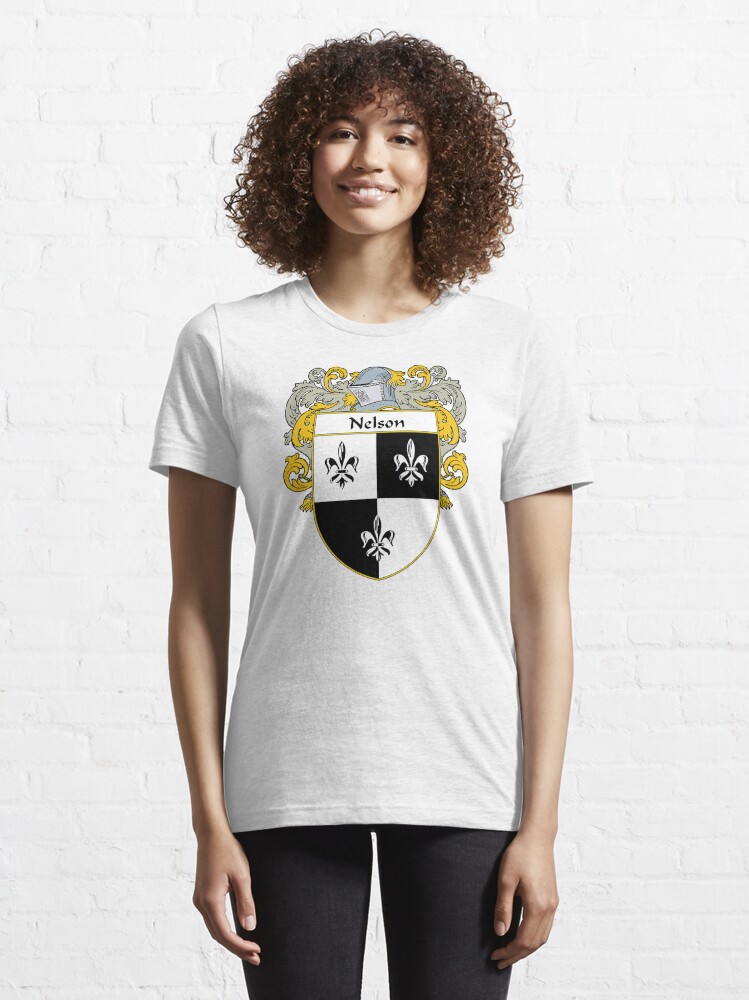 "Nelson Coat of Arms/Family Crest" T-shirt for Sale by IrishArms ...