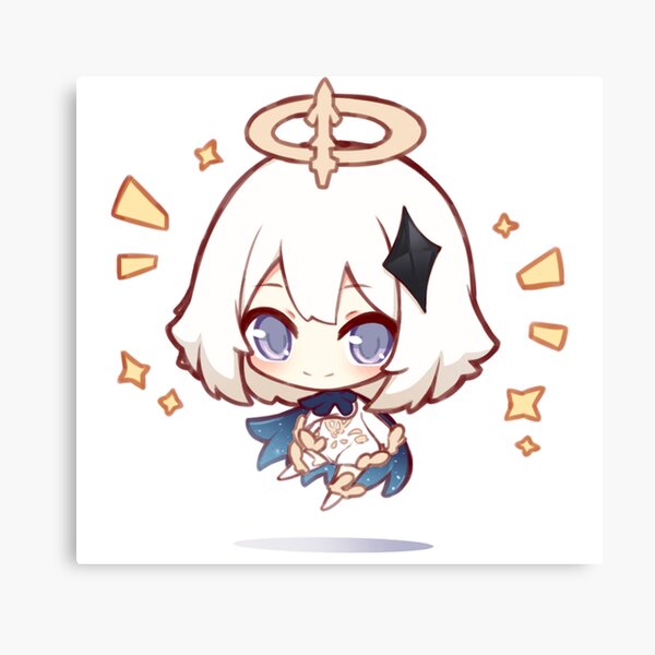 Genshin Impact Paimon Chibi Canvas Prints | Redbubble