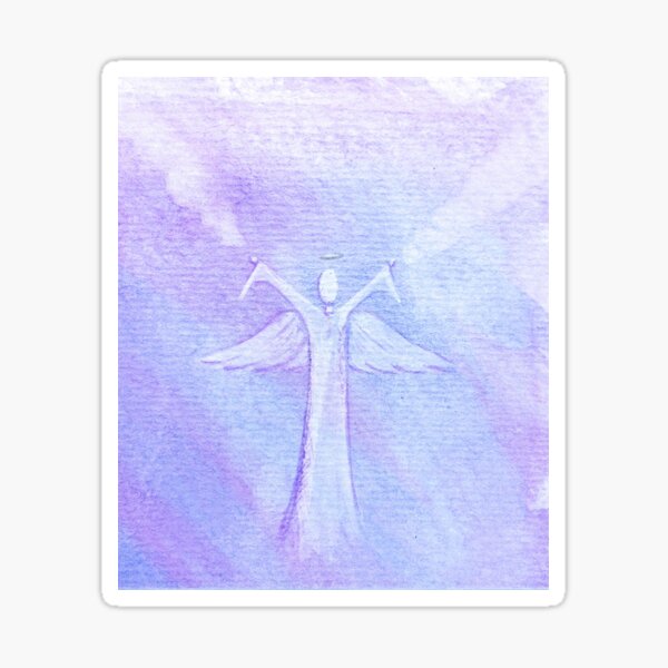 "Angel Energy at Angel Wings Art" Sticker for Sale by AngelWingsArt1 ...