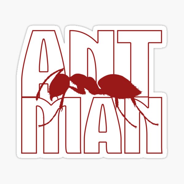 "ANT MAN" Sticker for Sale by the-birdman | Redbubble