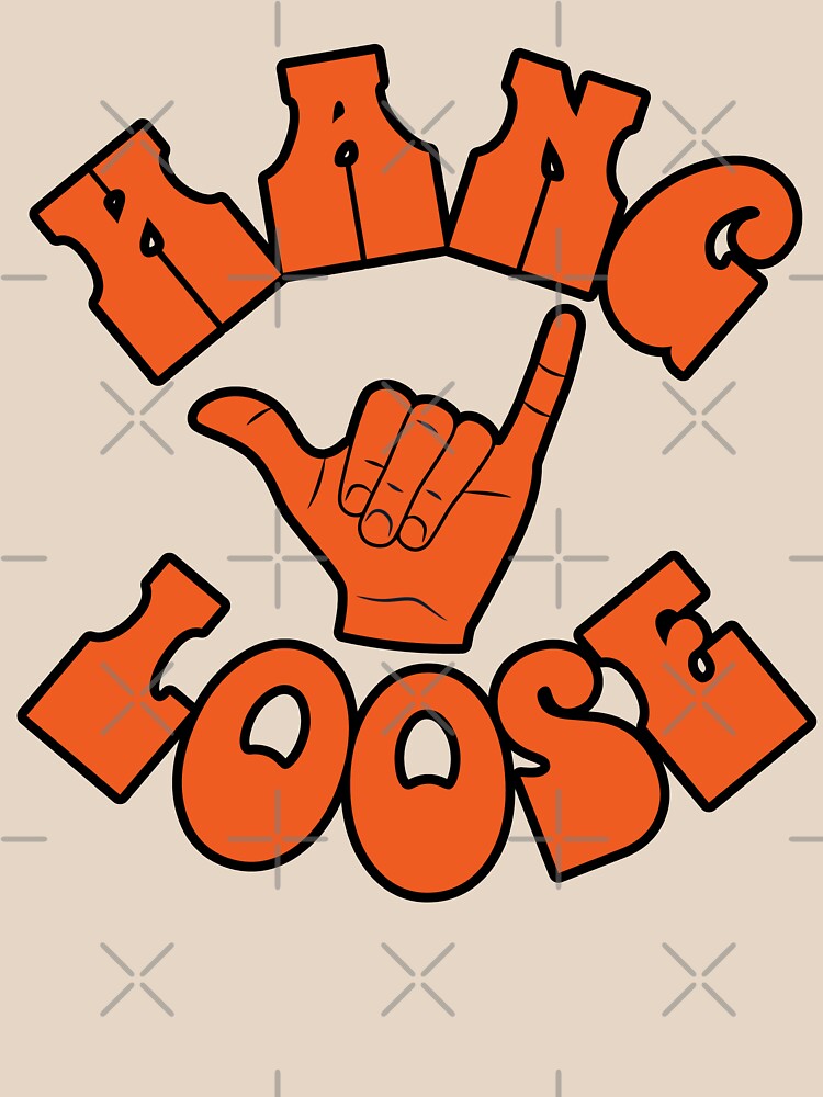 "Hang Loose ))(( Shaka Surfing Sign Hawaii Design" T-shirt for Sale by ...