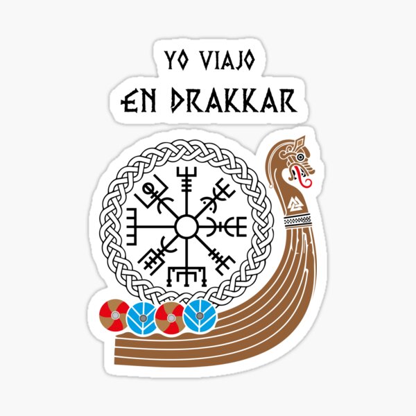"Ride a Viking Drakkar" Sticker by OniDesign09 | Redbubble