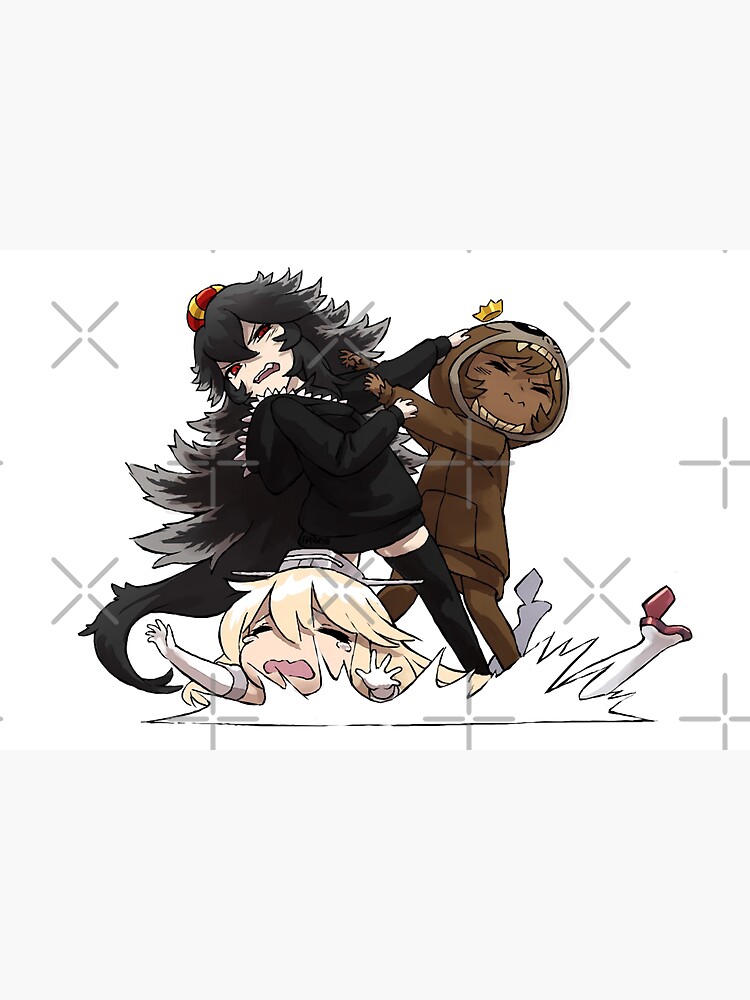 "grudge match" Sticker by harayamanawari | Redbubble