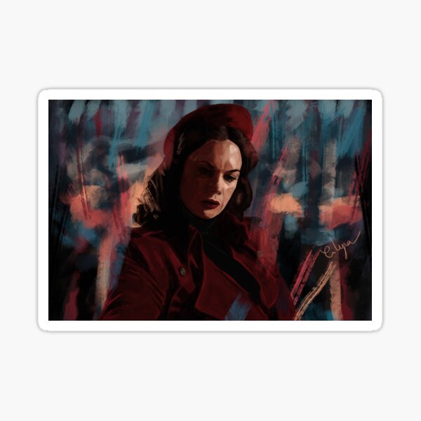 "Marisa" Sticker for Sale by cilyraaa | Redbubble