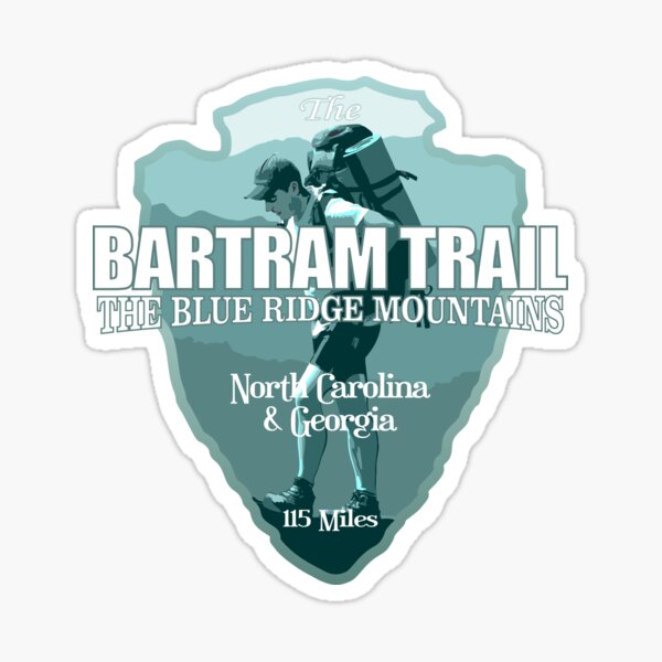 "Bartram Trail (arrowhead T)" Sticker for Sale by curranmorgan | Redbubble