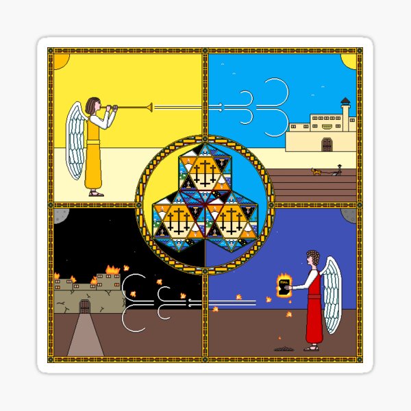 "Transformation" Sticker for Sale by SixAndTheRest | Redbubble