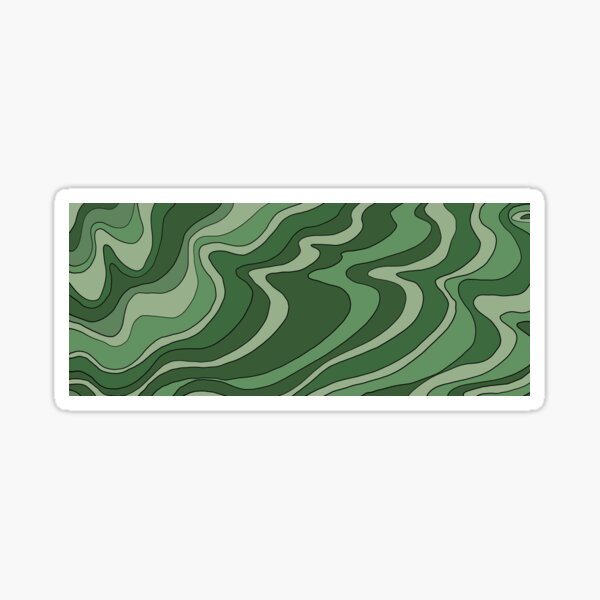 "Shades of green" Sticker by OliviasShoppe | Redbubble