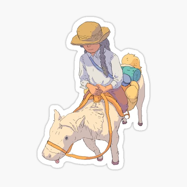 "Wholesome Horse Riding Sticker" Sticker for Sale by Jaborski | Redbubble