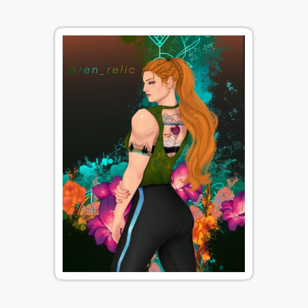 "Átta" Sticker by renrelic | Redbubble