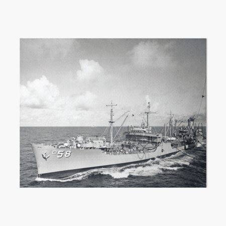 "USS MANATEE (AO-58) SHIP'S STORE" Art Board Print for Sale by ...