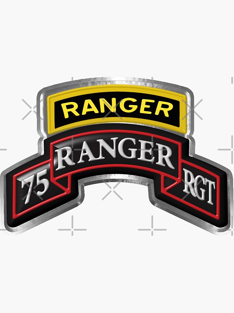 "75th Ranger Regiment" Sticker for Sale by SoldierAlways | Redbubble