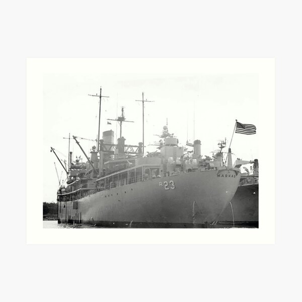 "USS MARKAB (AR-23) SHIP'S STORE" Art Print for Sale by militarygifts ...