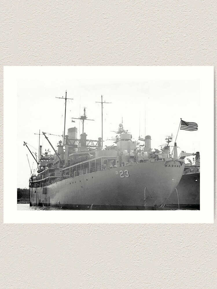 "USS MARKAB (AR-23) SHIP'S STORE" Art Print for Sale by militarygifts ...