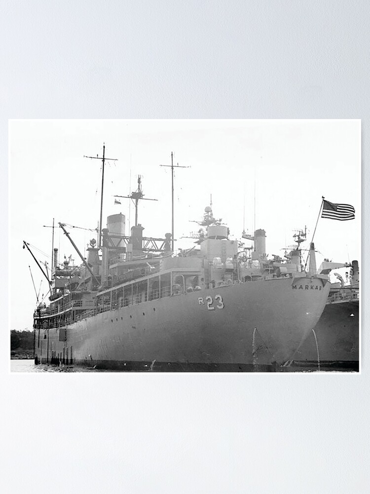 "USS MARKAB (AR-23) SHIP'S STORE" Poster for Sale by militarygifts ...