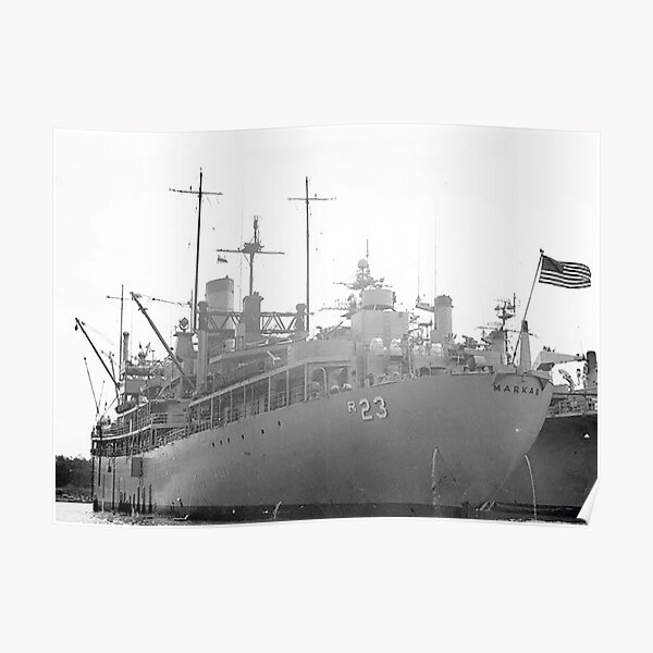 "USS MARKAB (AR-23) SHIP'S STORE" Poster for Sale by militarygifts ...