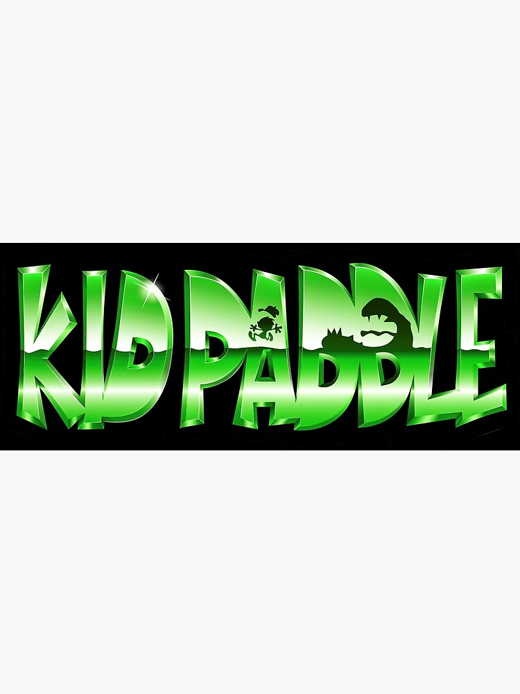 "Kid Paddle logo" Photographic Print for Sale by Akronqu | Redbubble