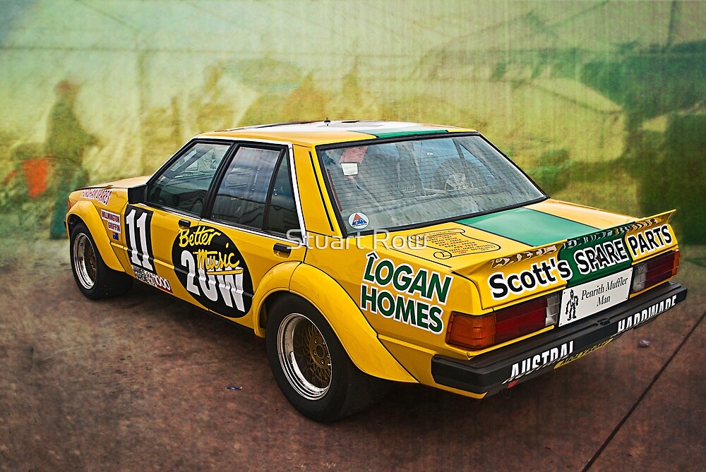 "Garry Willmington XD Falcon - Rear View" by Stuart Row | Redbubble