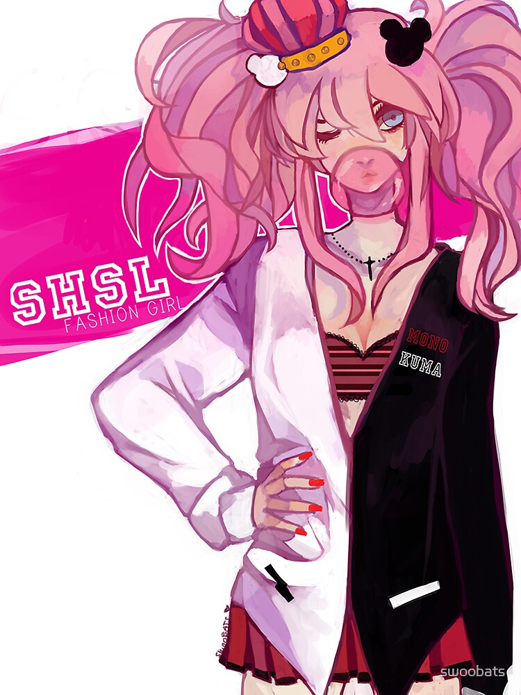 "Junko Enoshima: SHSL Fashion Girl!" Poster by swoobats | Redbubble