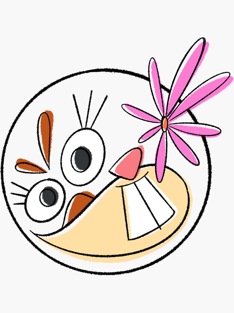 "Sandy Cheeks" Sticker by abbymizu | Redbubble