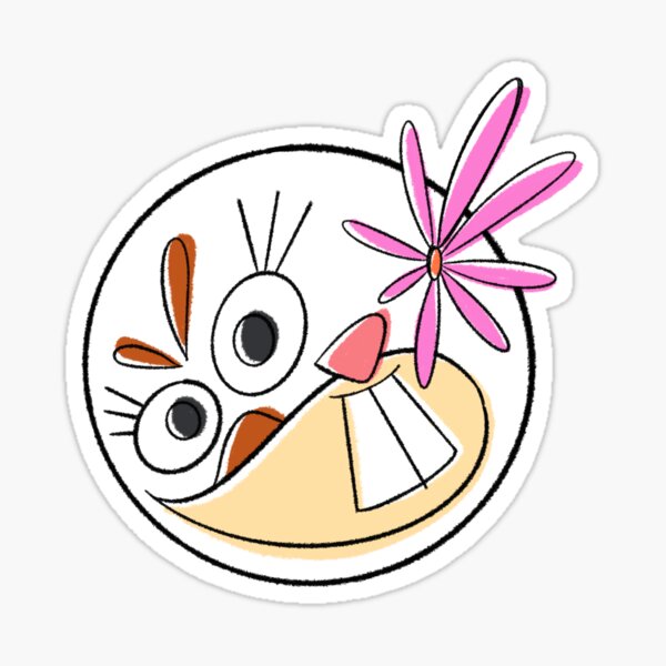 "Sandy Cheeks" Sticker by abbymizu | Redbubble