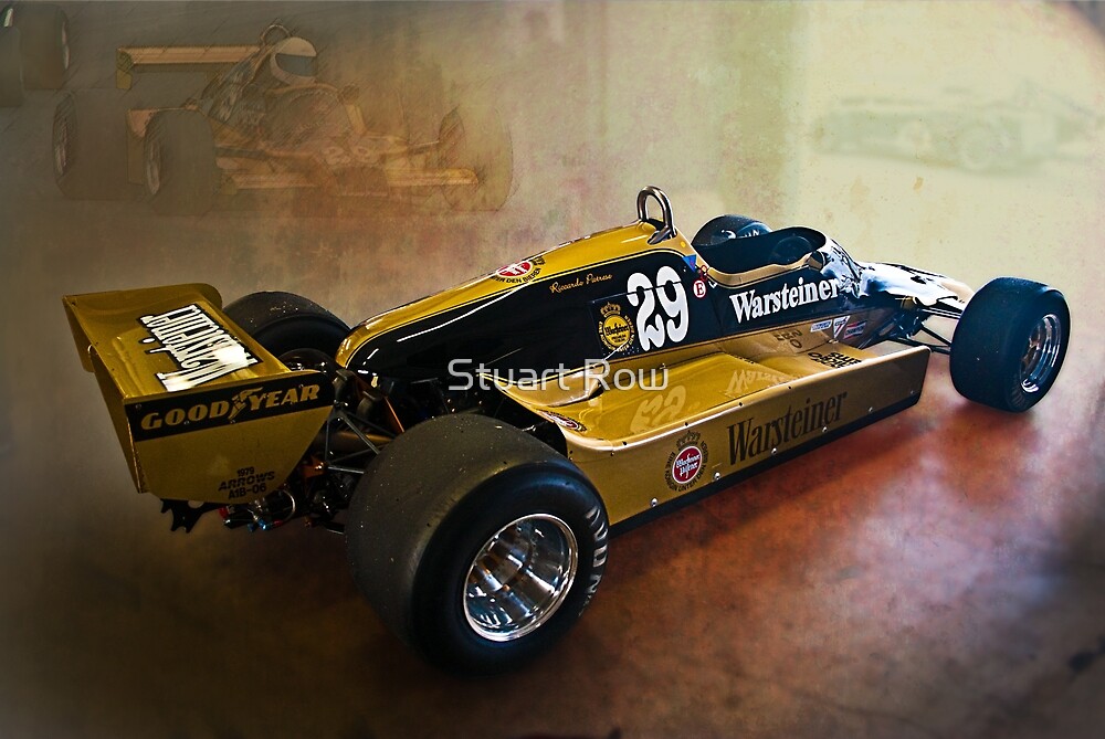 "1979 Warsteiner Arrows A1B" by Stuart Row | Redbubble