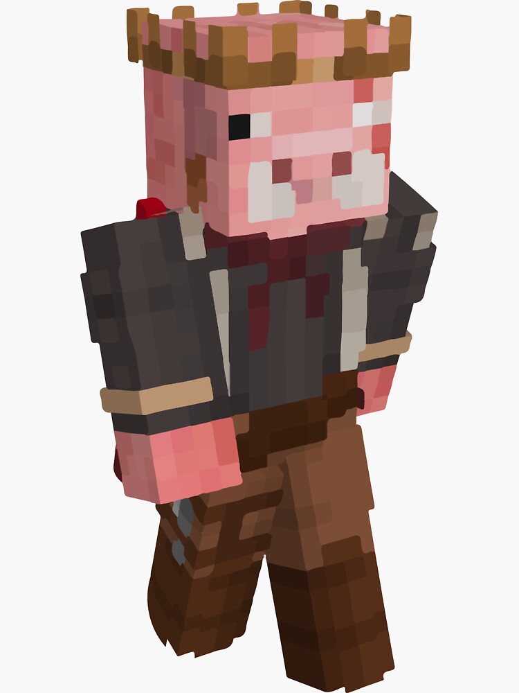 Pegatina «Sheriff Sherman Thompson TECHNOBLADE DREAM SMP Skin Minecraft ...
