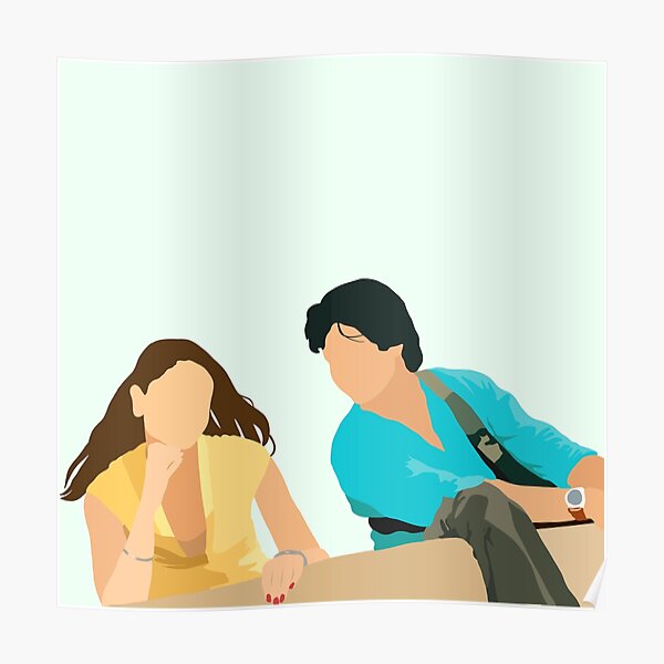"Jab we met - Geet and Aditya" Poster for Sale by BollywoodAI | Redbubble