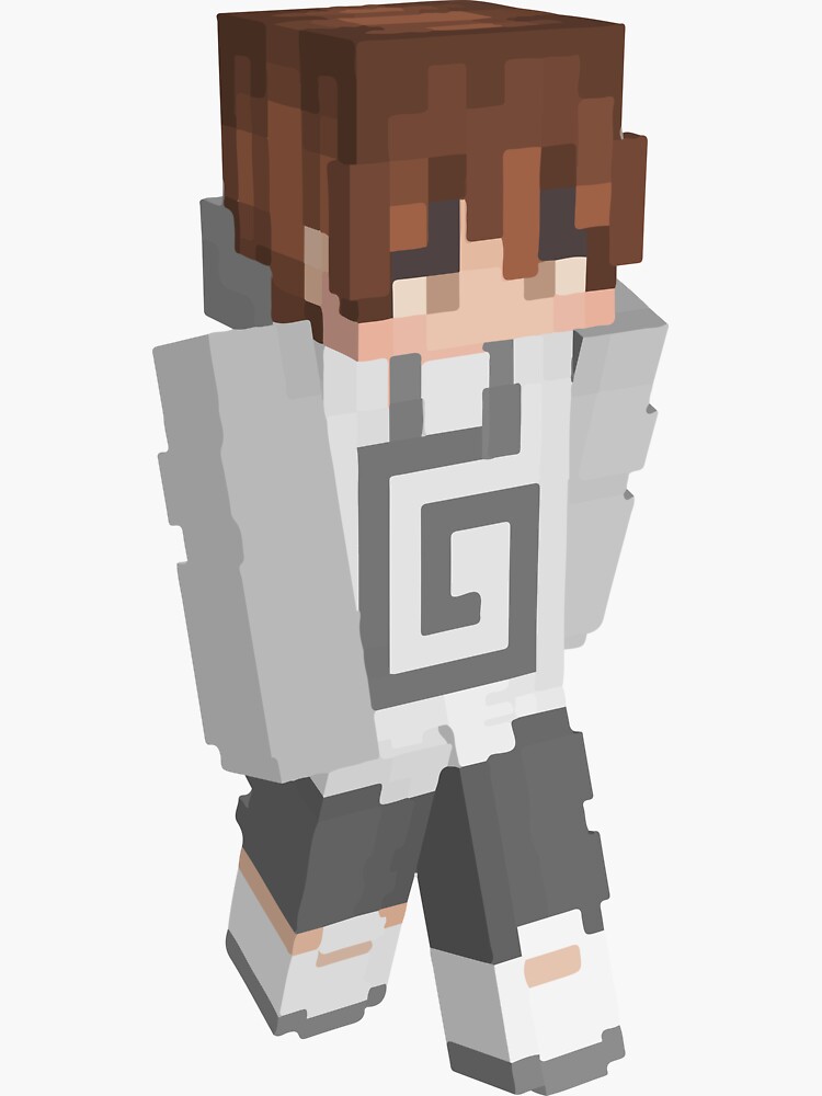 Pegatina «KARL JACOBS THE INBETWEEN DREAM SMP Skin Minecraft CUENTOS ...