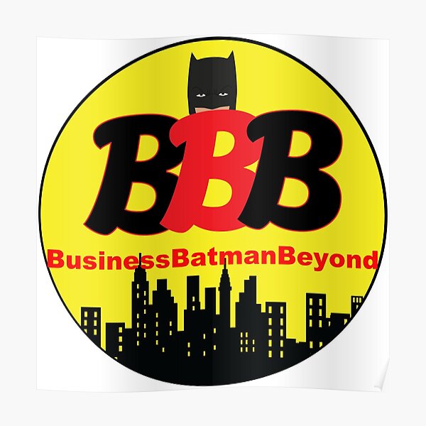 "BBB OG Logo" Poster by BizzBatDesigns | Redbubble