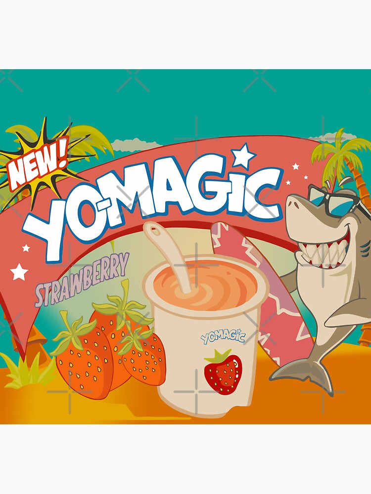 "YO-MAGIC" Sticker for Sale by arcarsenal20 | Redbubble